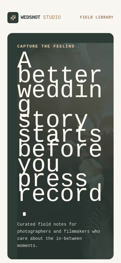 WedShot Studio
