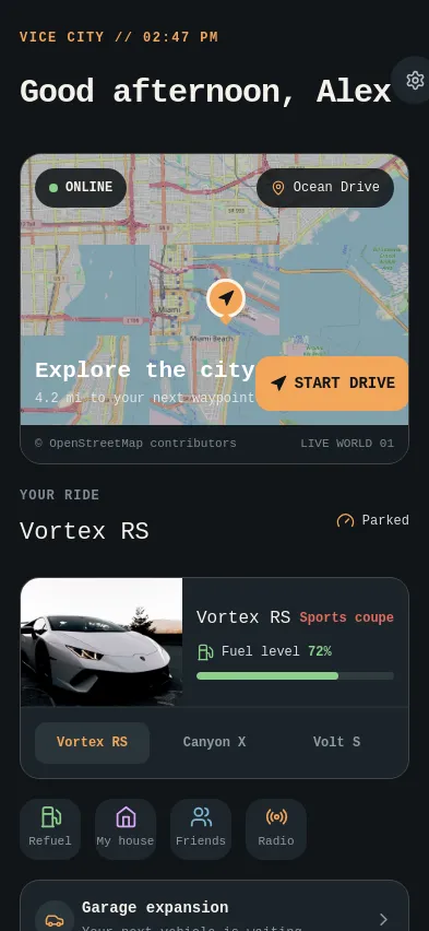 Open World Life Simulator