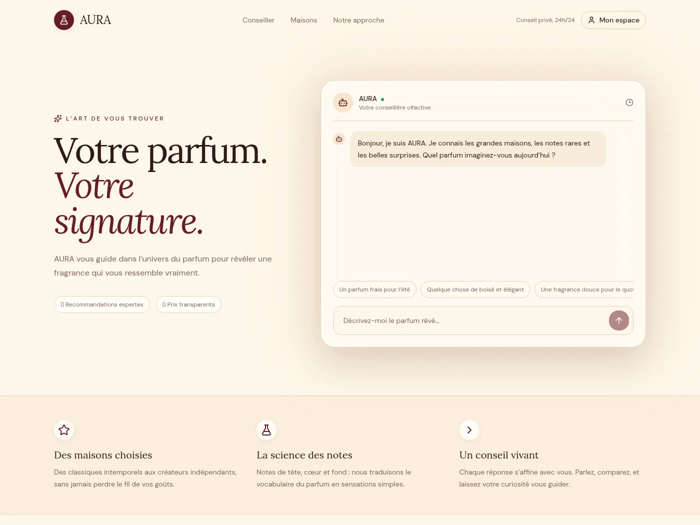 Perfume AI Chatbot