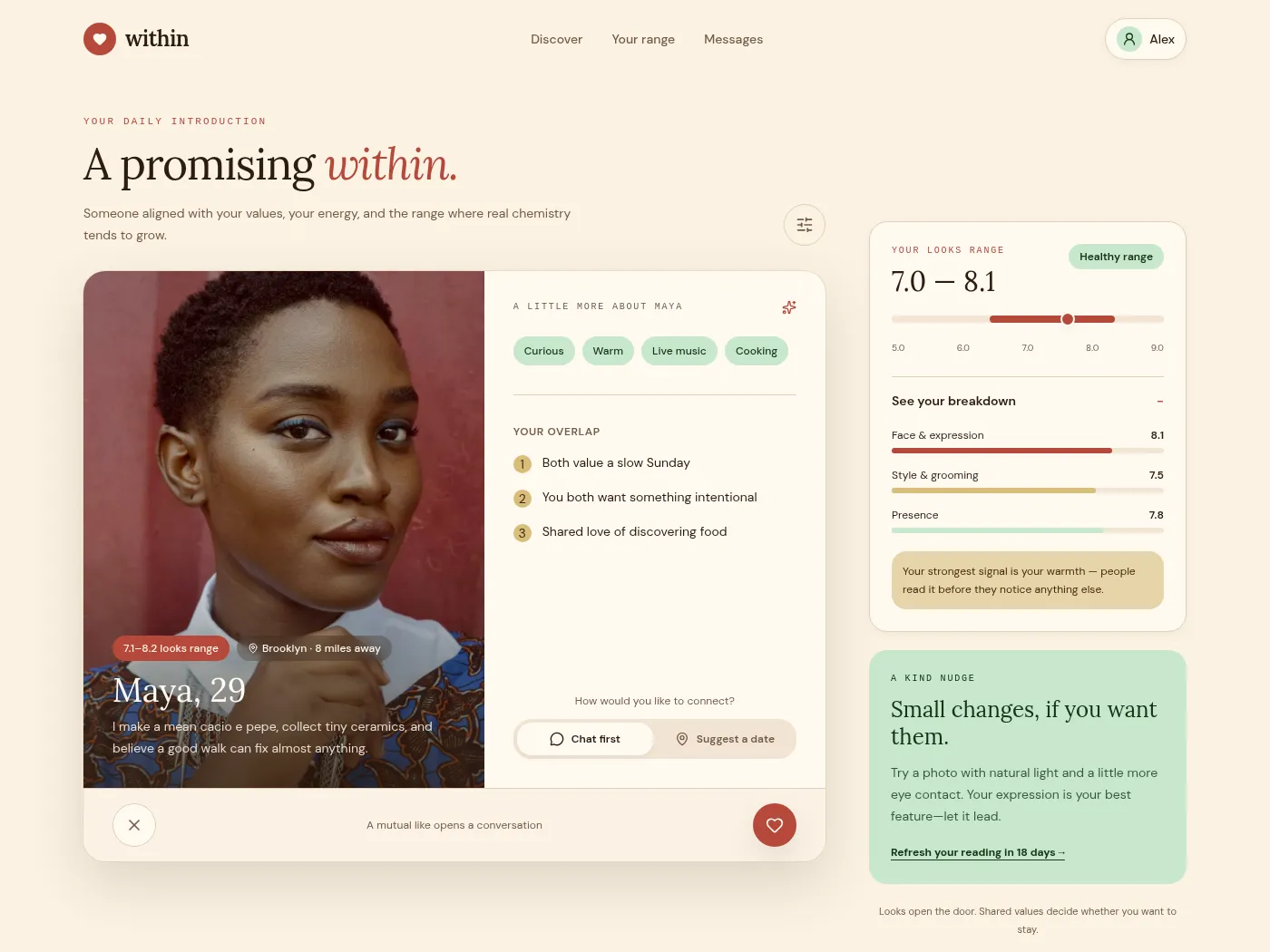 LooksMatch Dating App