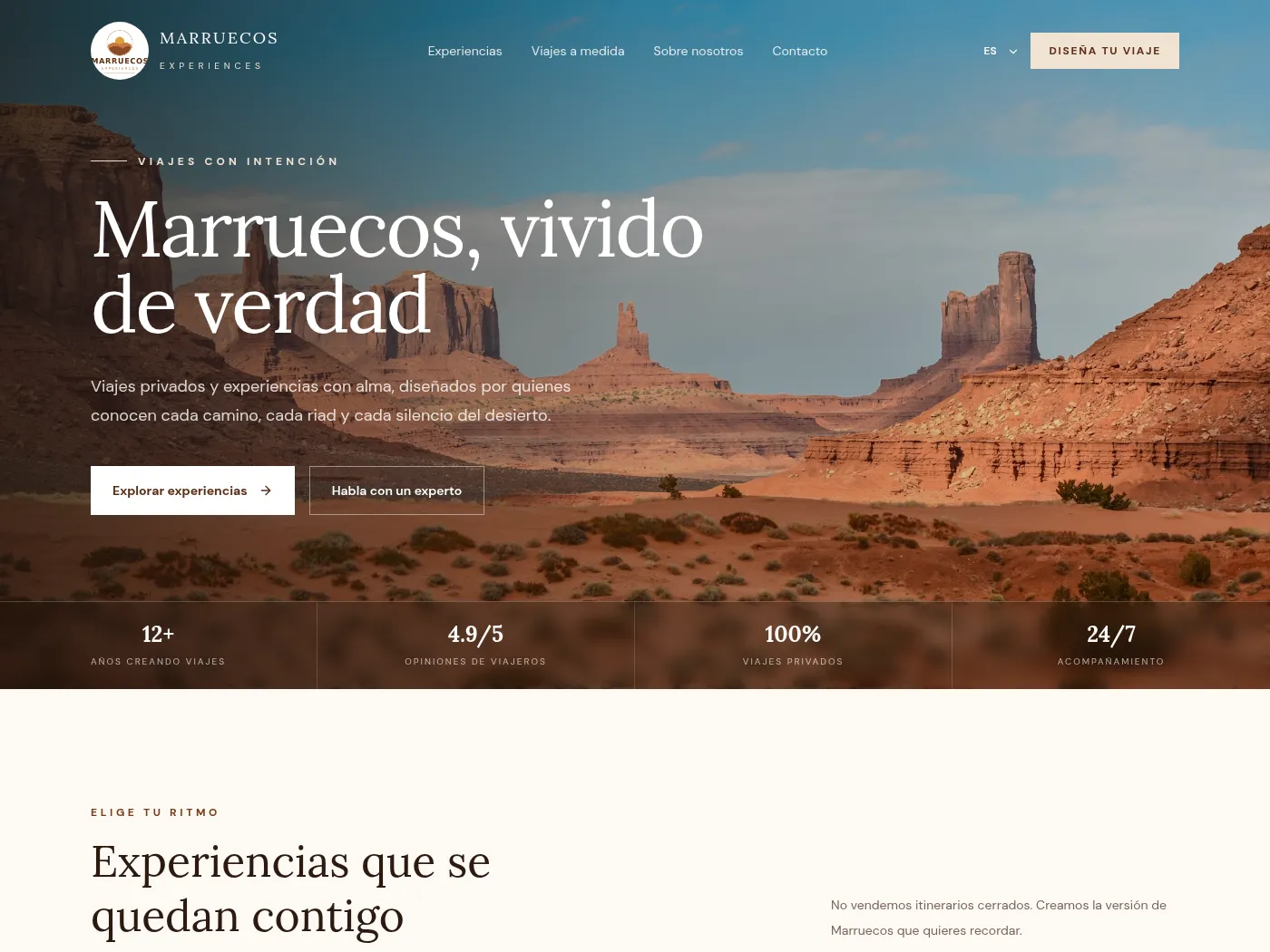 Marruecos Experiences Travel Site