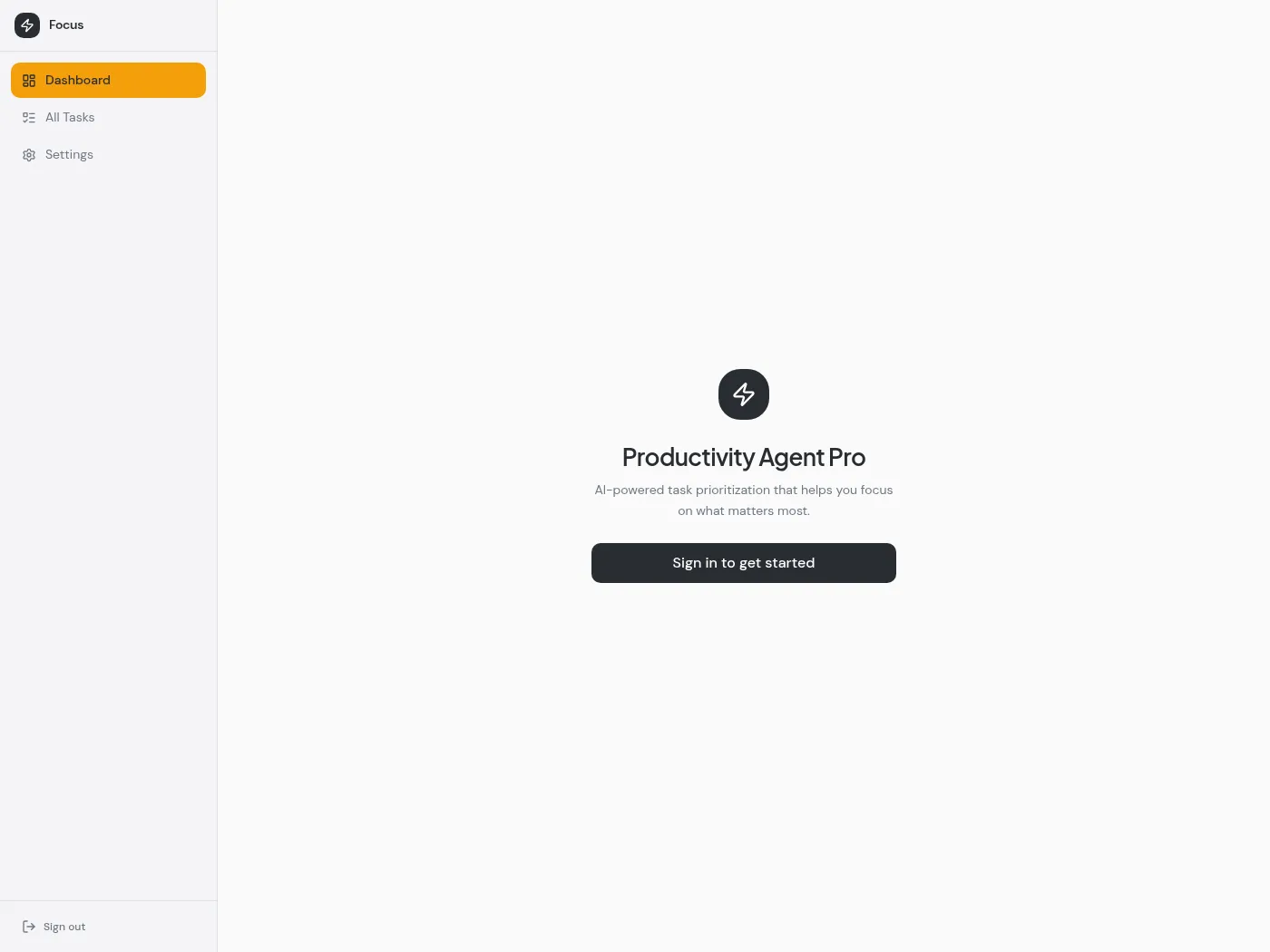 Productivity Agent Pro