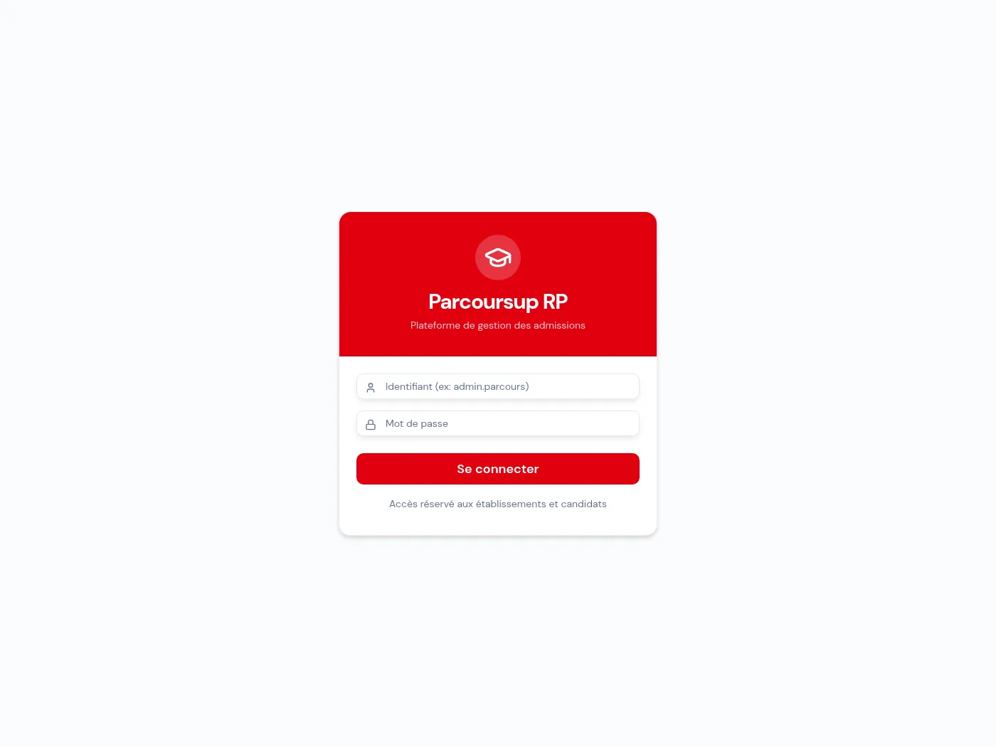 Parcoursup RP Manager