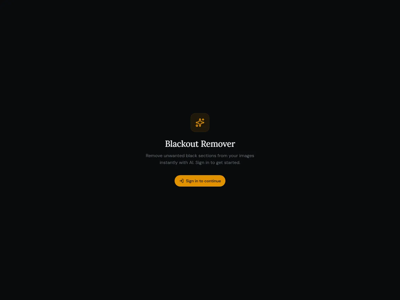 Blackout Remover Tool