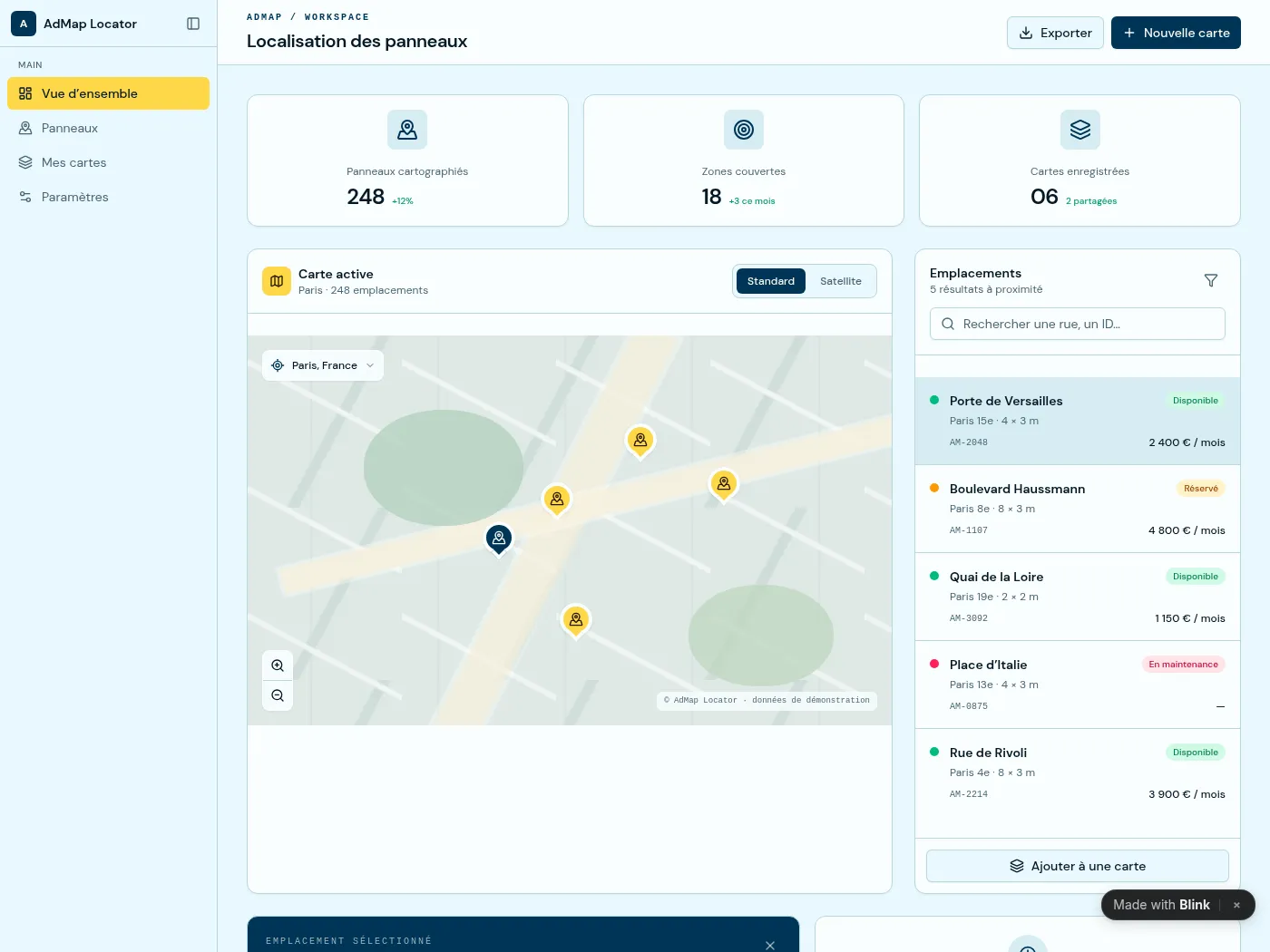 AdMap Locator