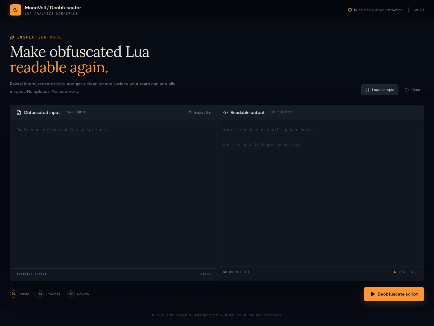MoonVeil Deobfuscator