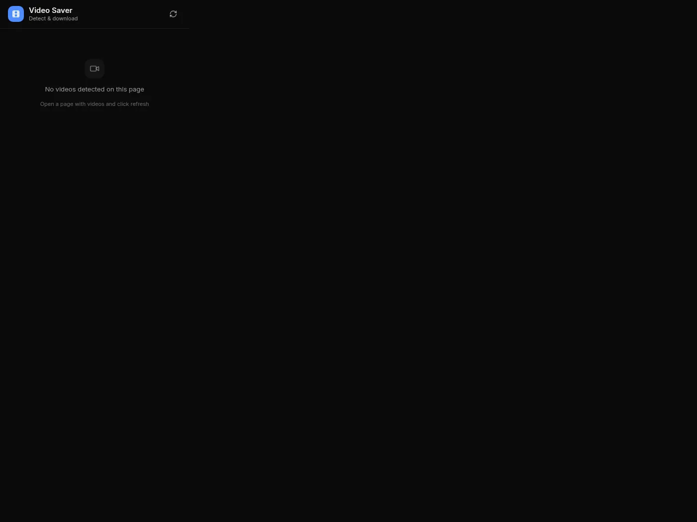 Video Saver Extension