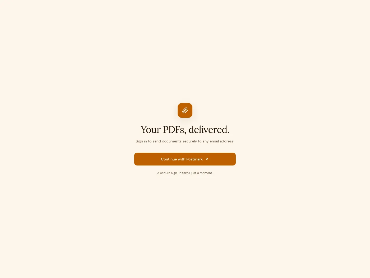 PDF Email Sender