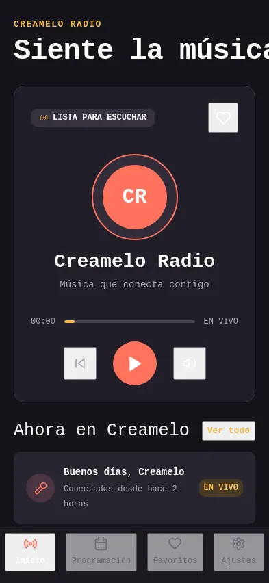 SaraRadio Clone Android