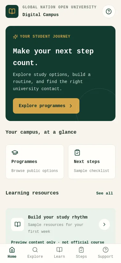 GNOU Digital Campus Mobile