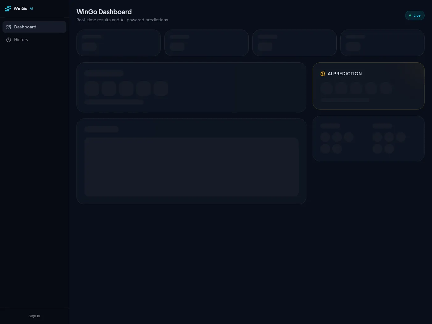 WinGo Live Predictor