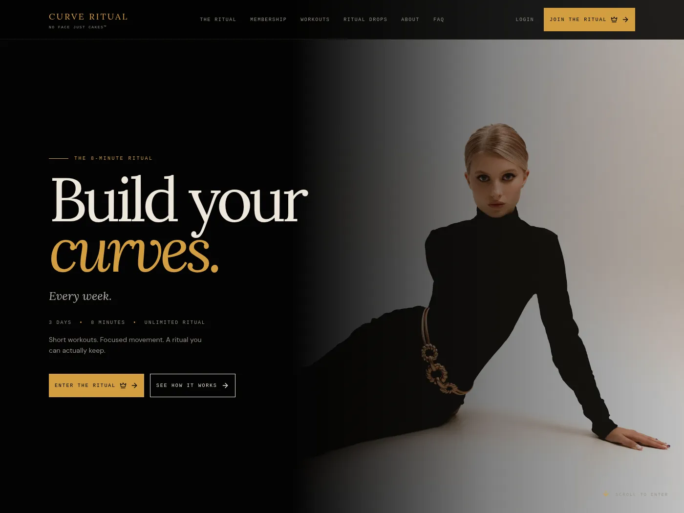 Curve Ritual Luxury Site