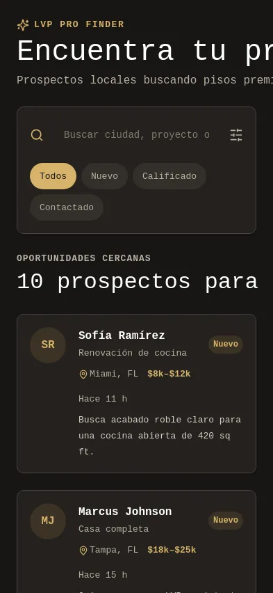 Luxury Plank Pro Finder