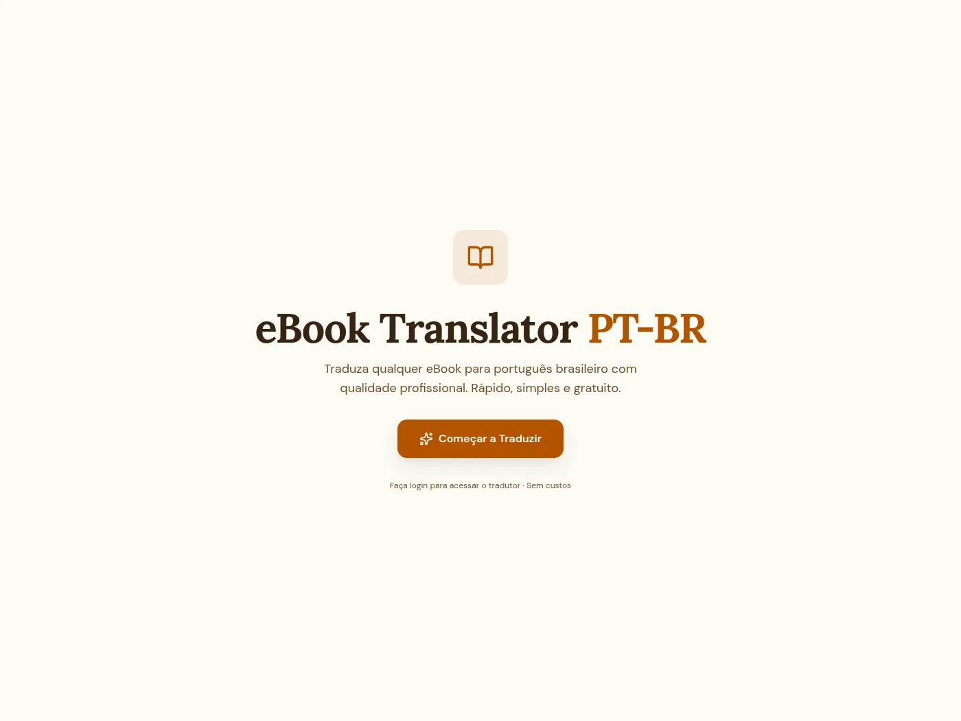 eBook Translator PT-BR