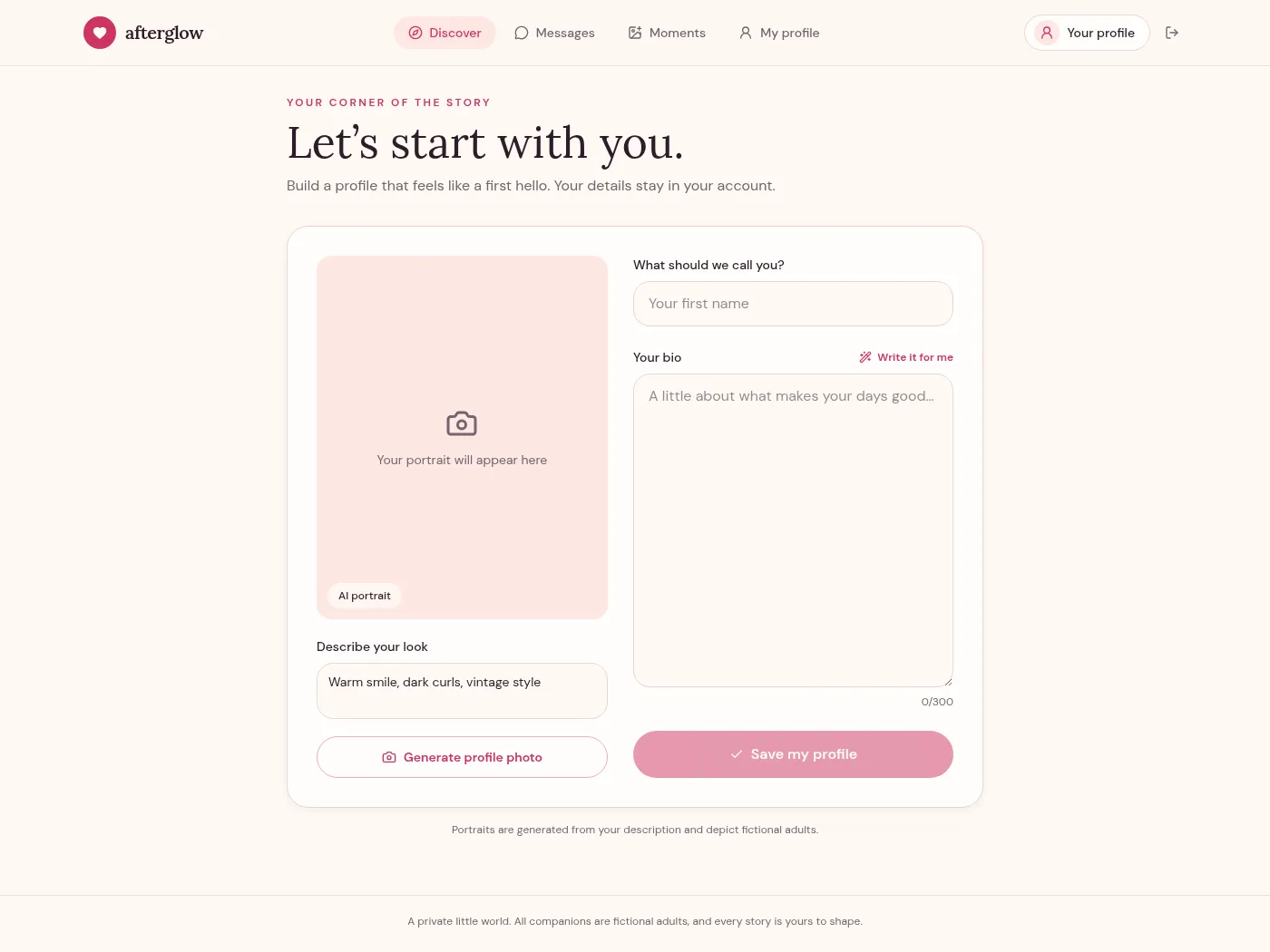 AI Dating Simulator