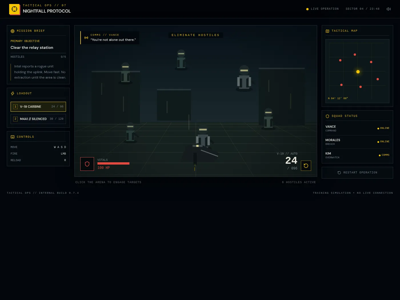 Tactical Ops Game