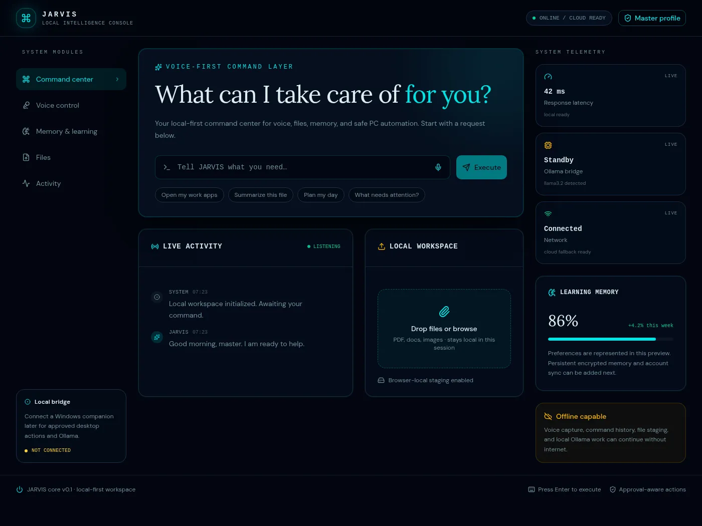 JARVIS AI Assistant