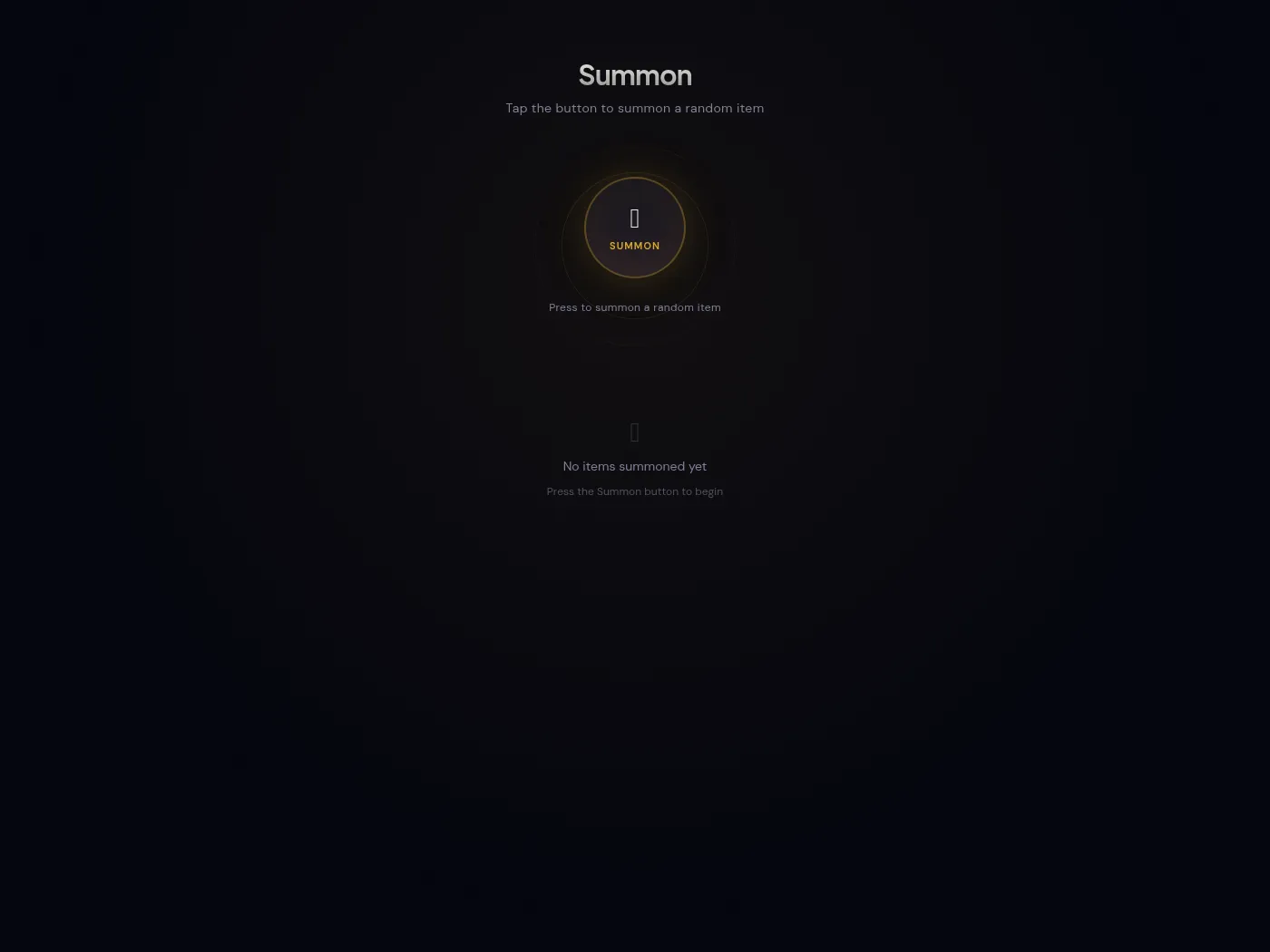 Summon Button GUI
