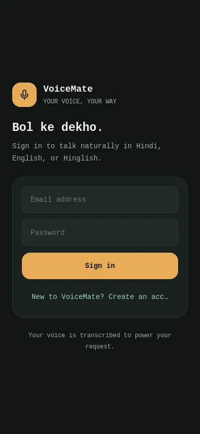 VoiceMate Assistant