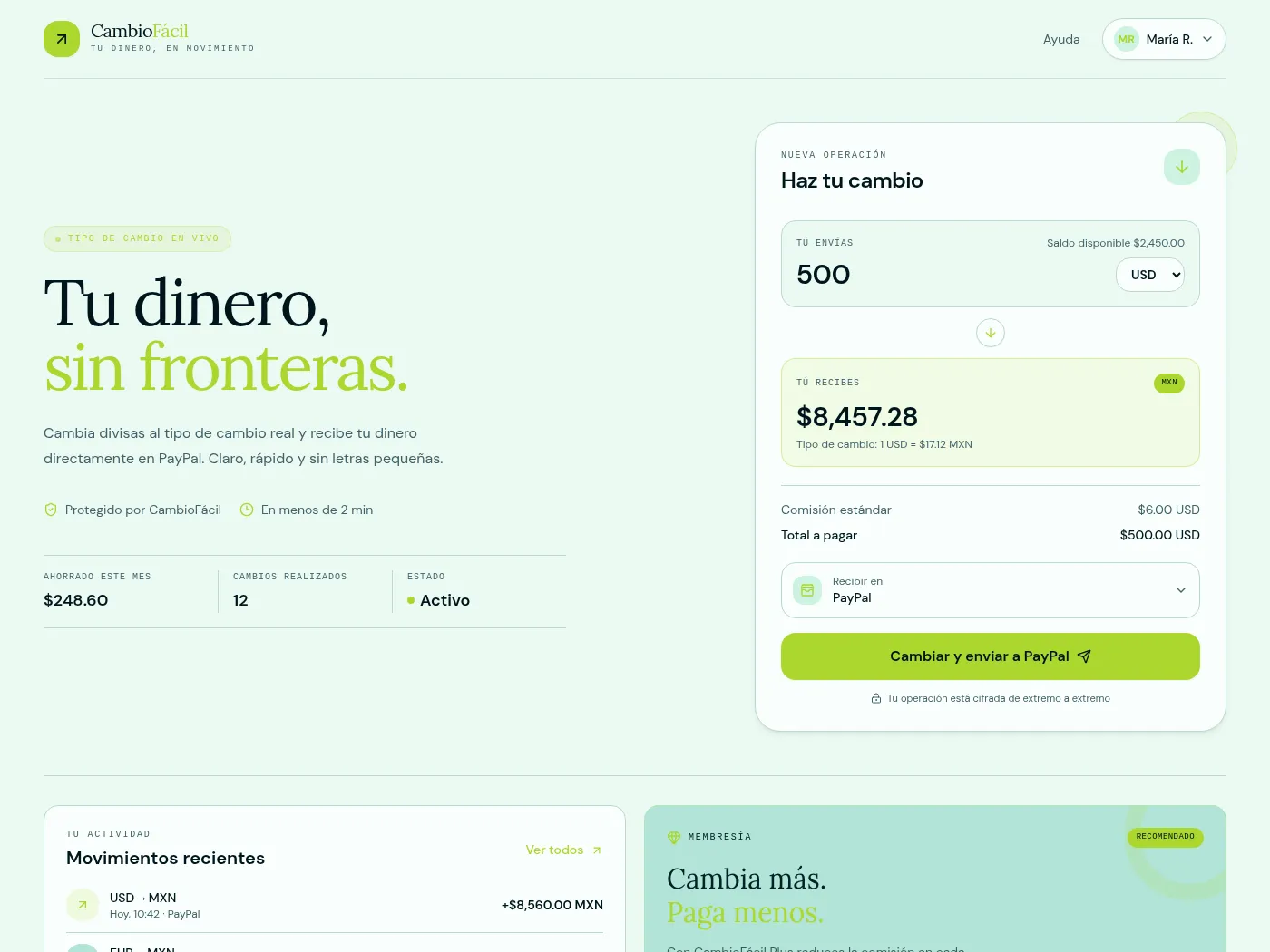 CambioFácil Currency Exchange