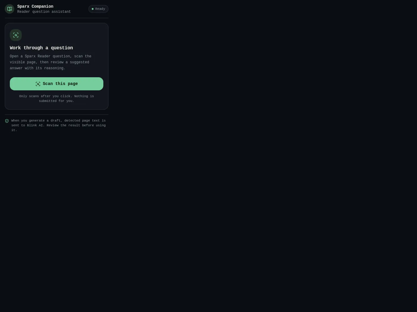 Sparx AI Answer Assistant