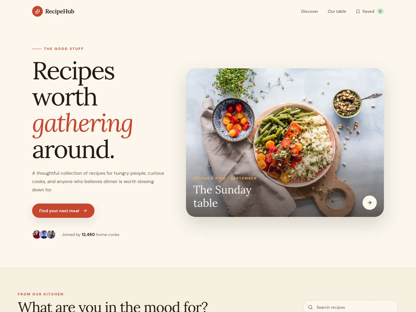 RecipeHub