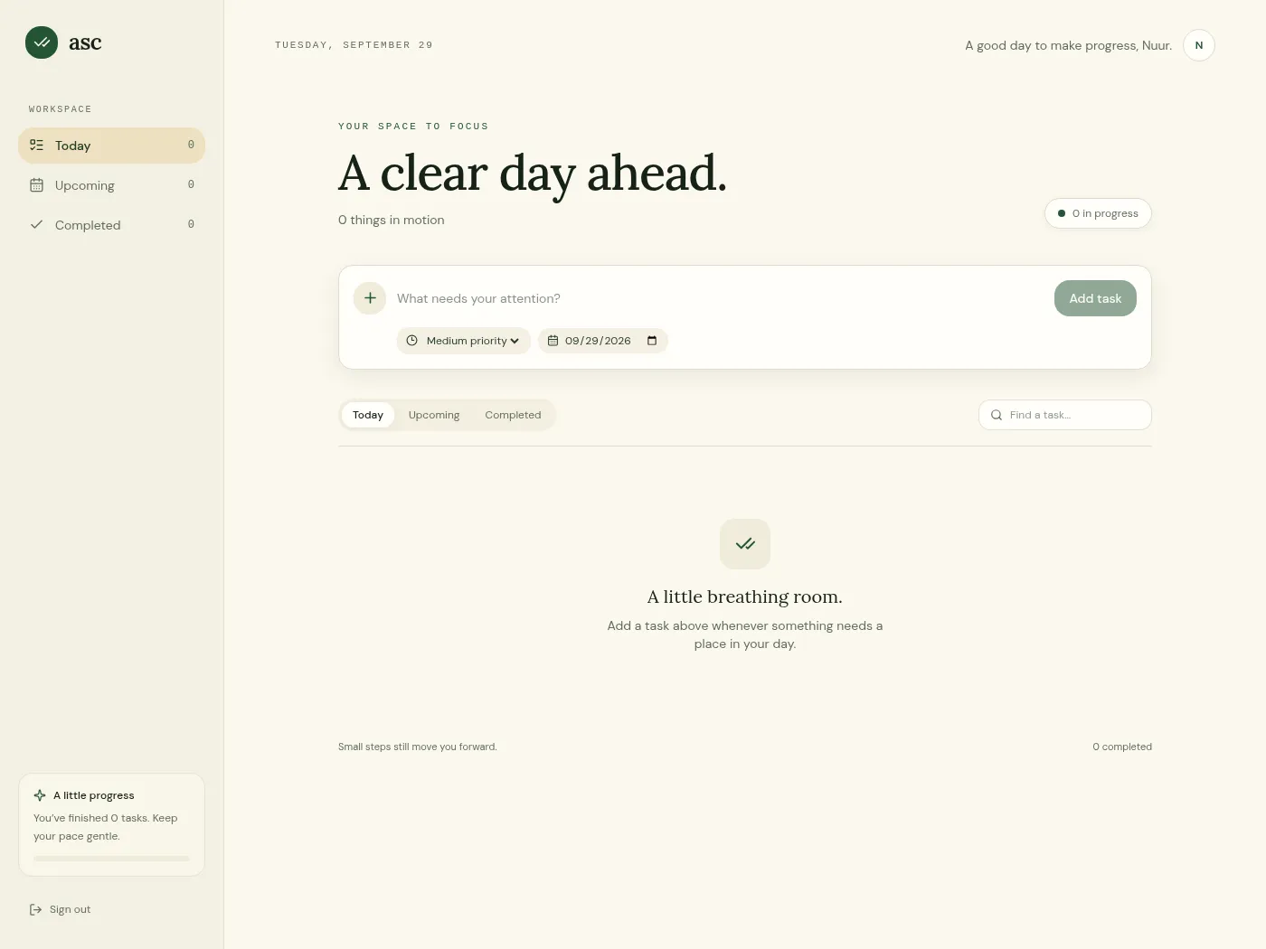 Asc Task Manager
