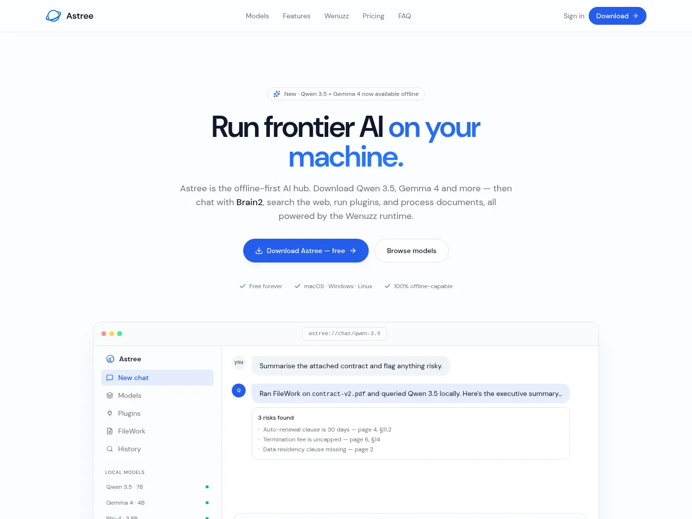Astree AI Hub