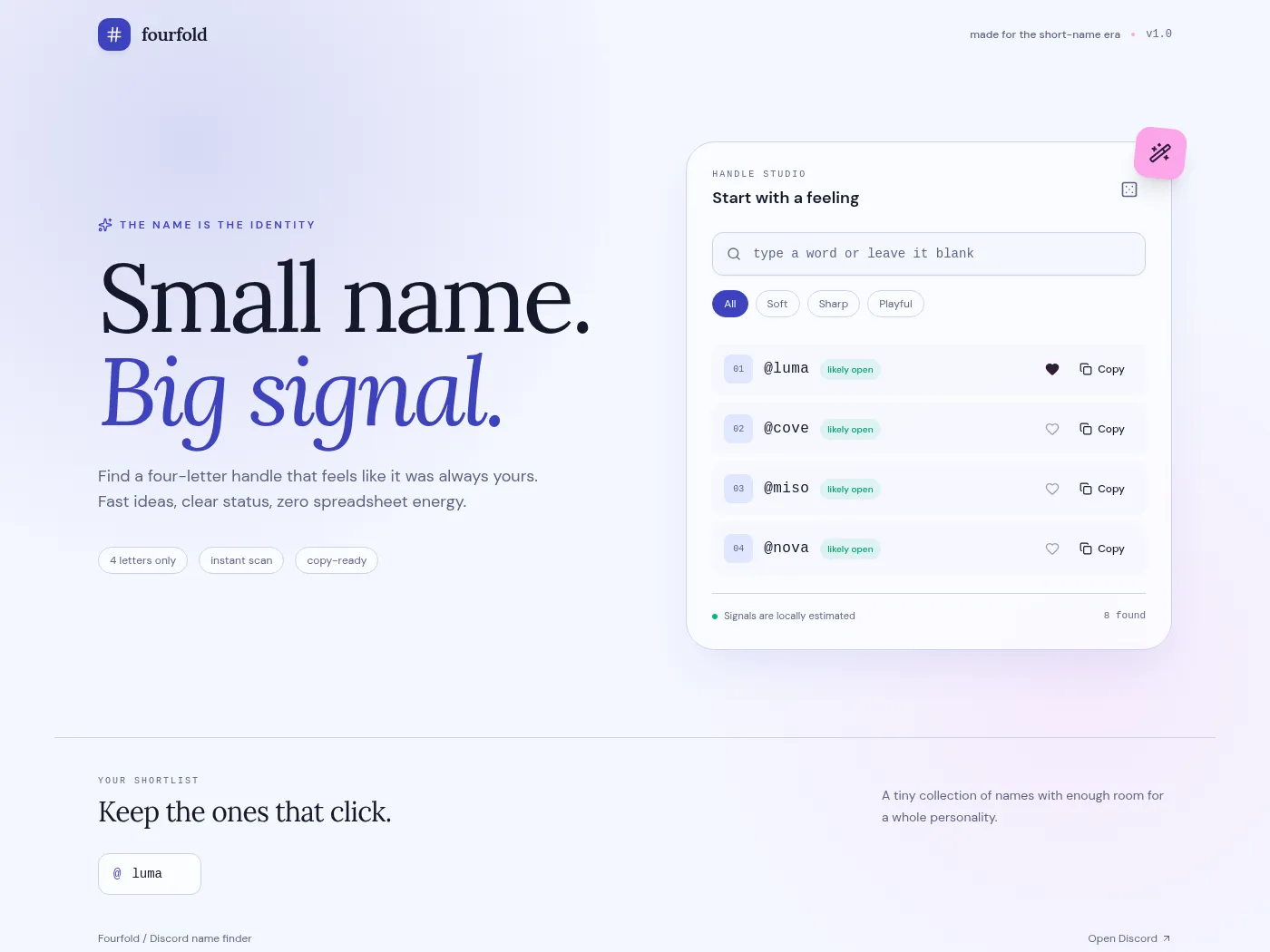 Discord Name Finder