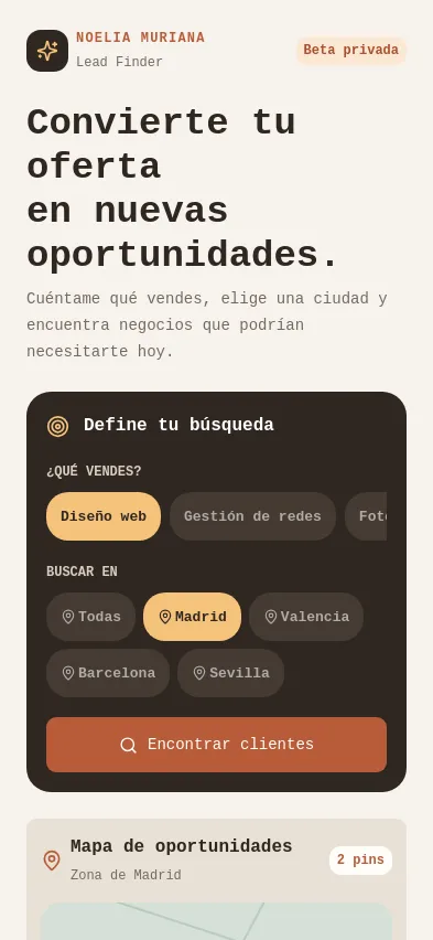 Noelia Muriana Lead Finder