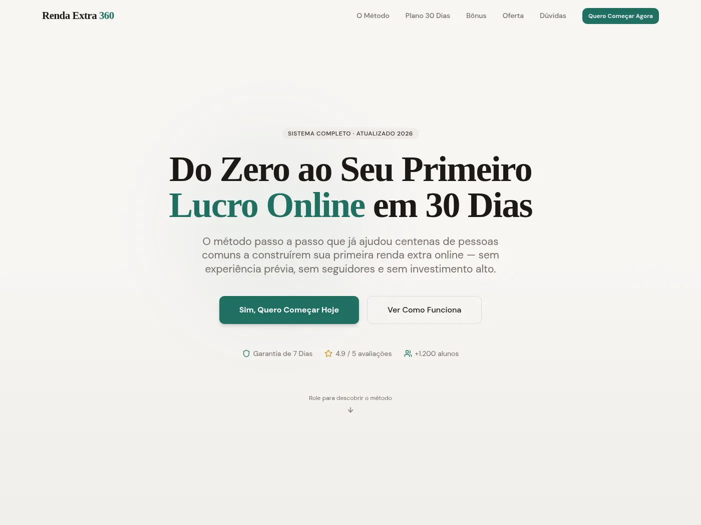 Renda Extra 360 Pro
