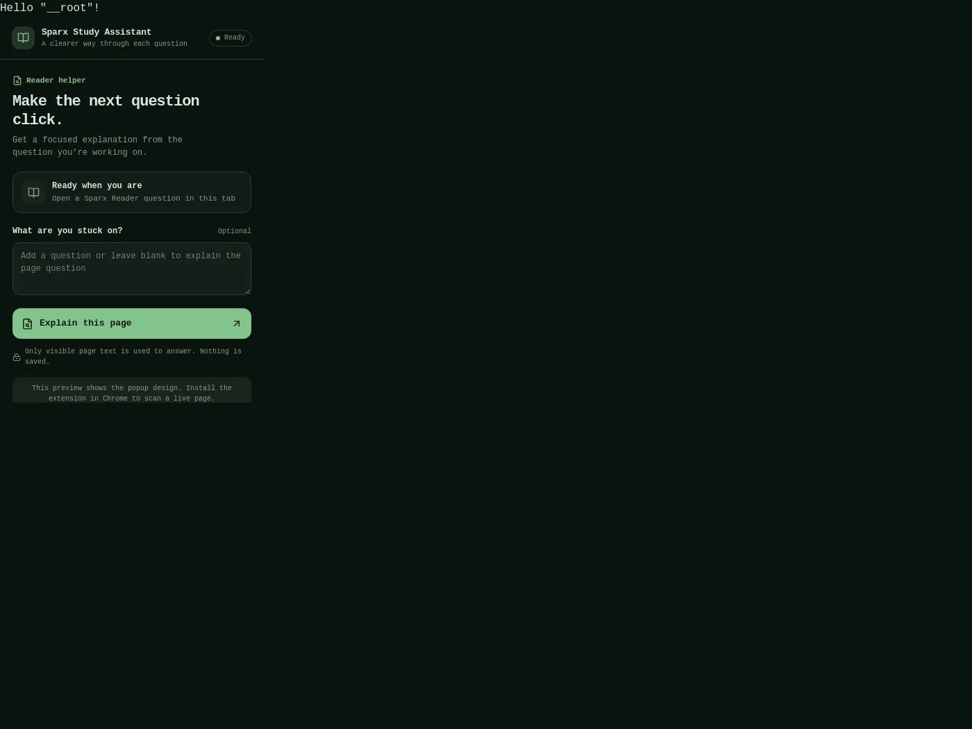 Sparx AI Study Assistant