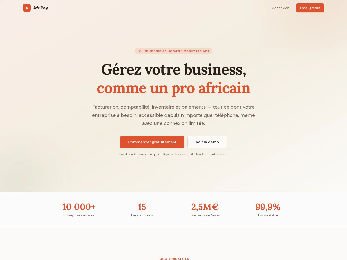 AfriPay SaaS Suite