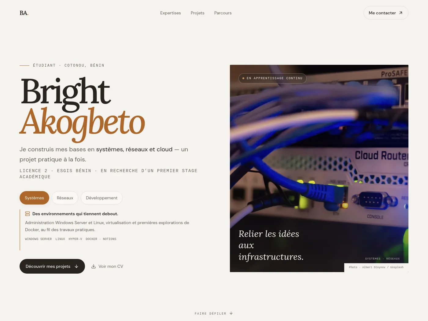 Portfolio Créatif