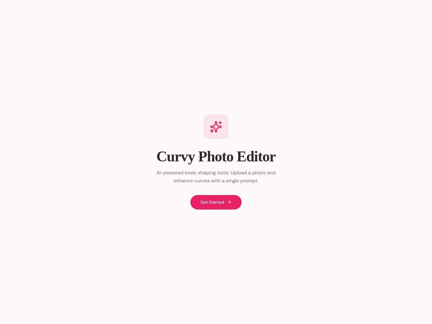 Curvy Photo Editor