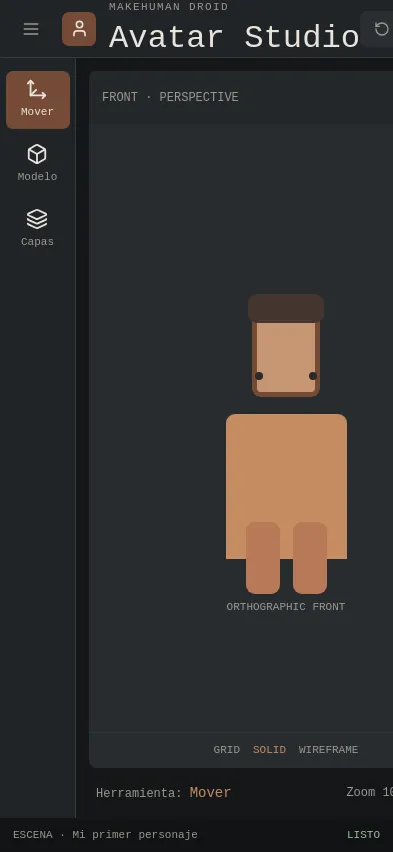 MakeHuman Droid