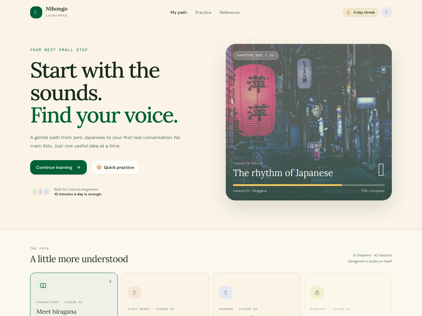 Nihongo Launchpad