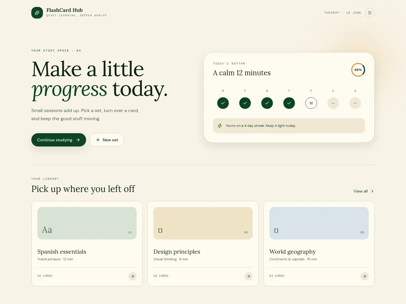 FlashCard Hub