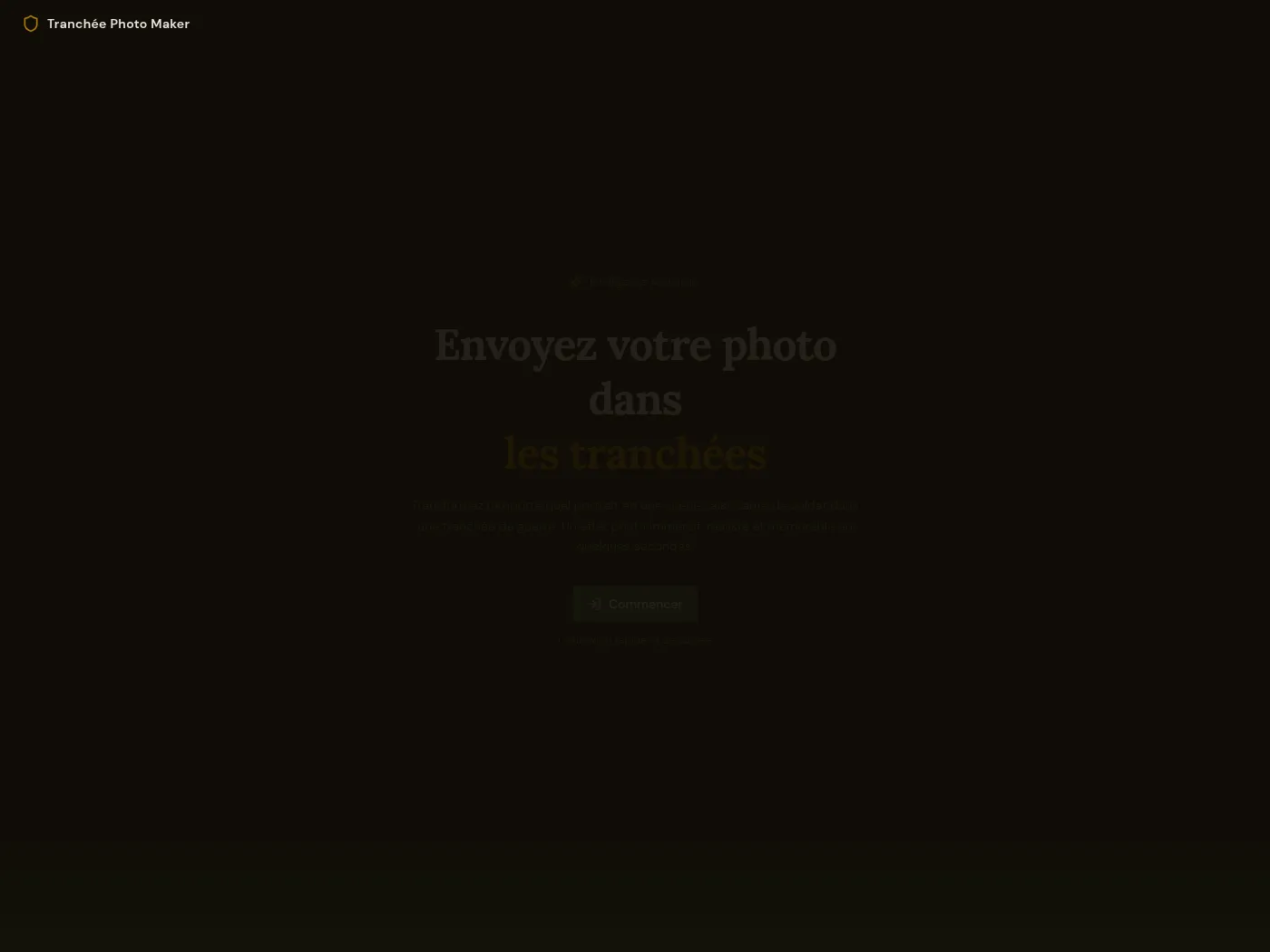 Tranchee Photo Maker