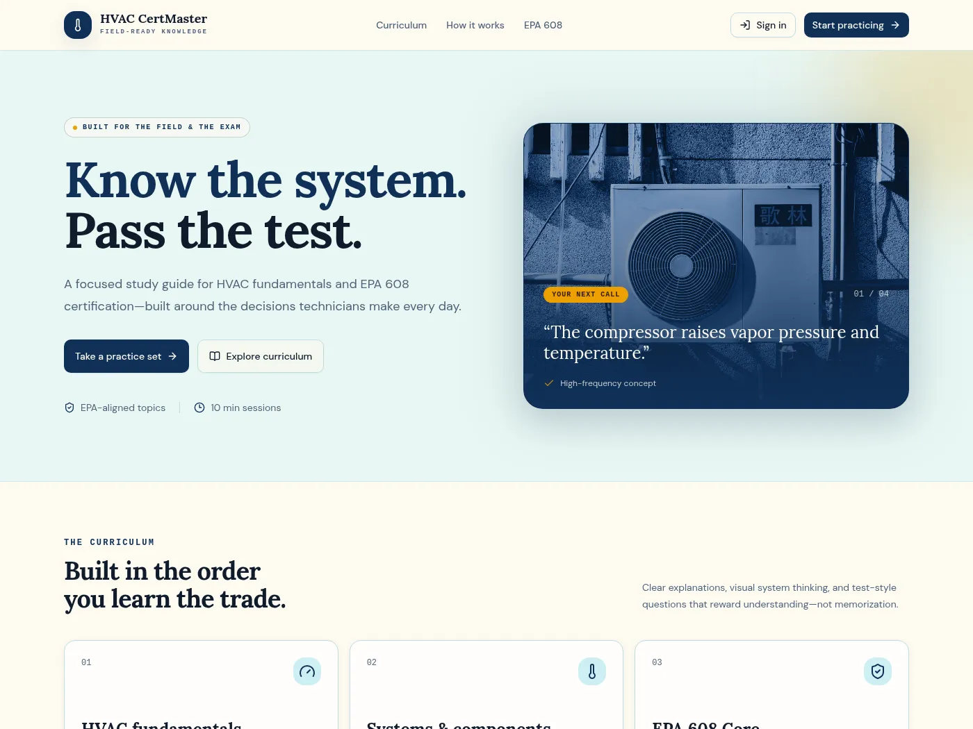 HVAC CertMaster