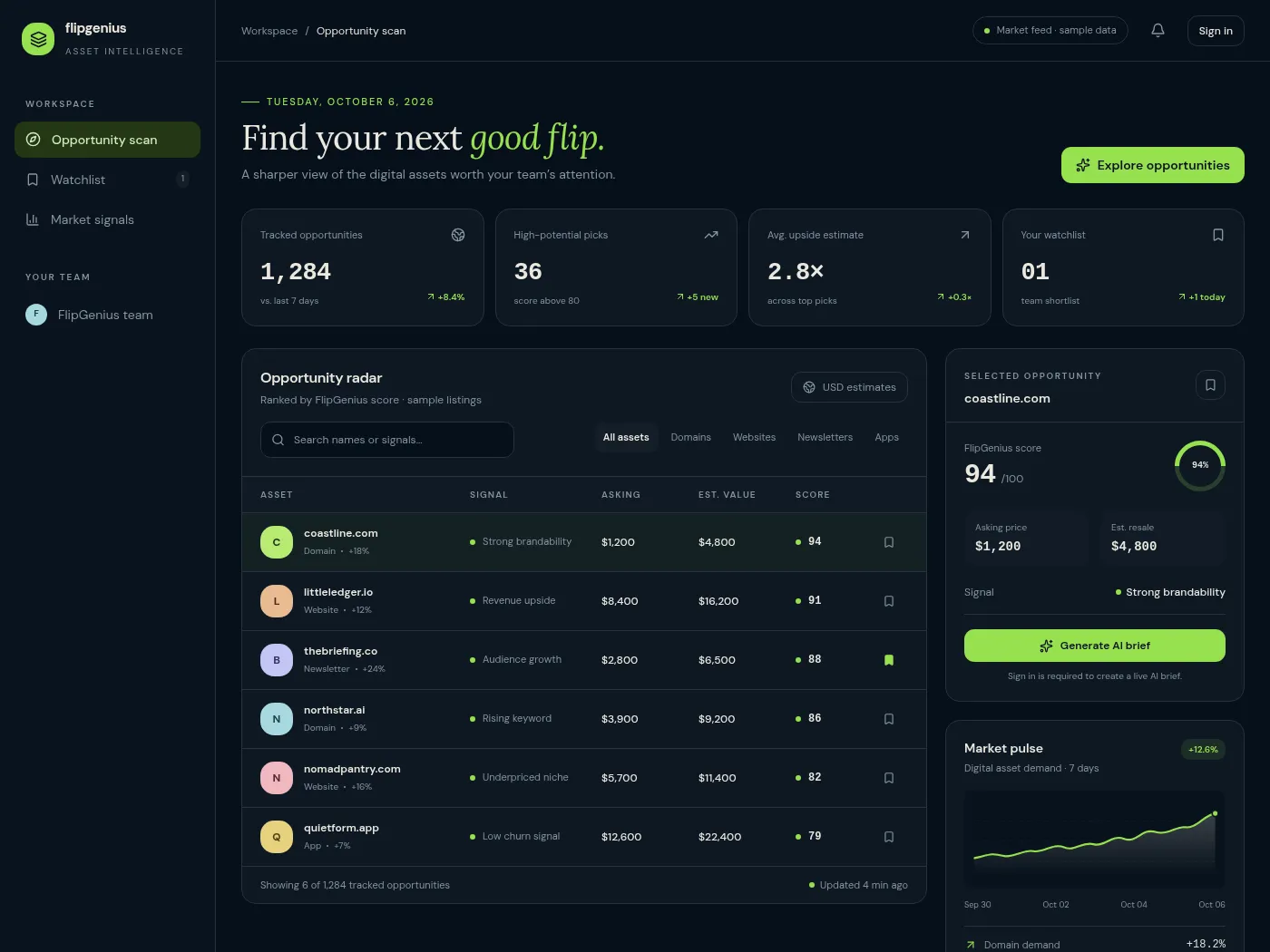 FlipGenius AI Platform