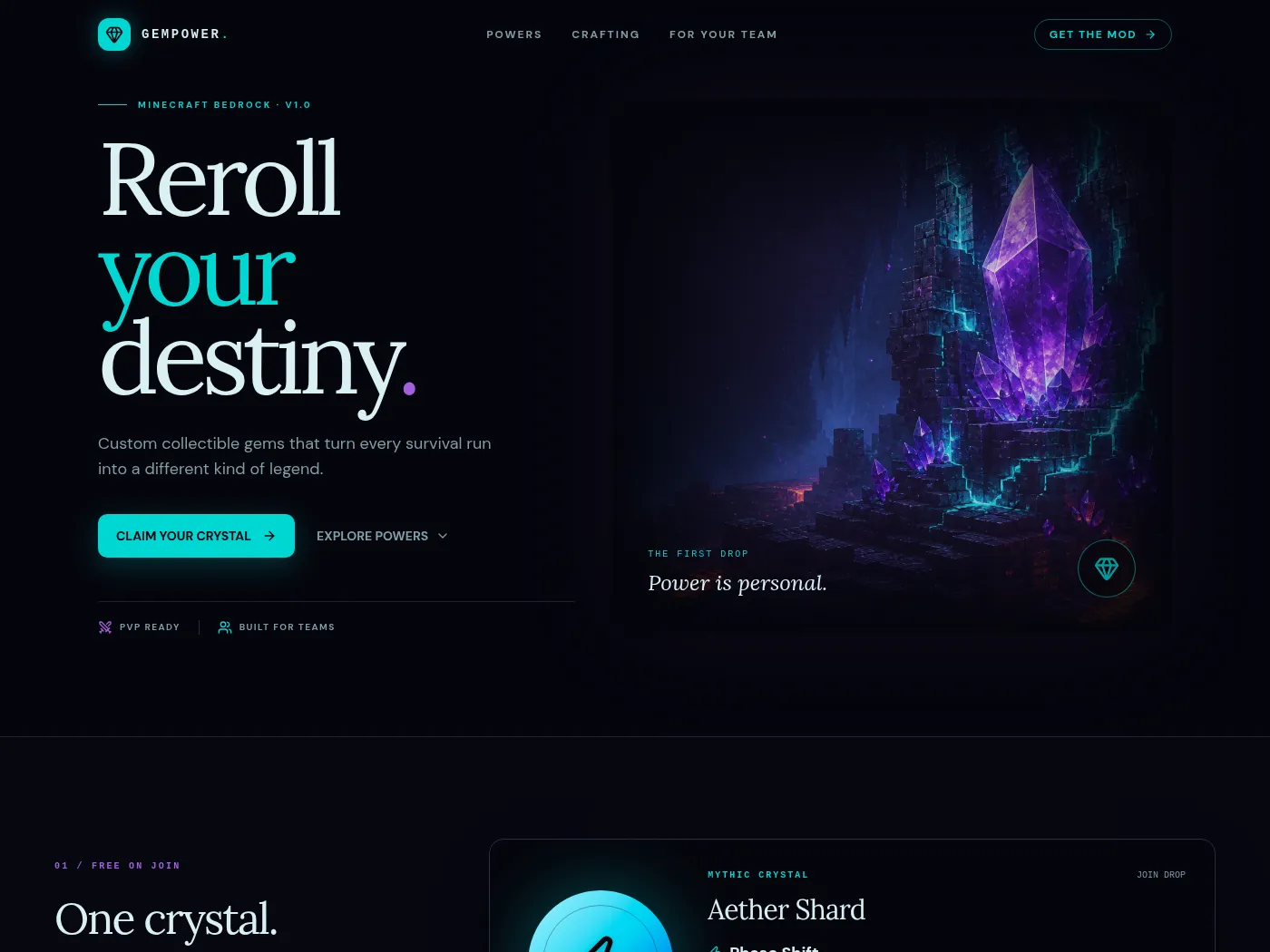 GemPower Mod