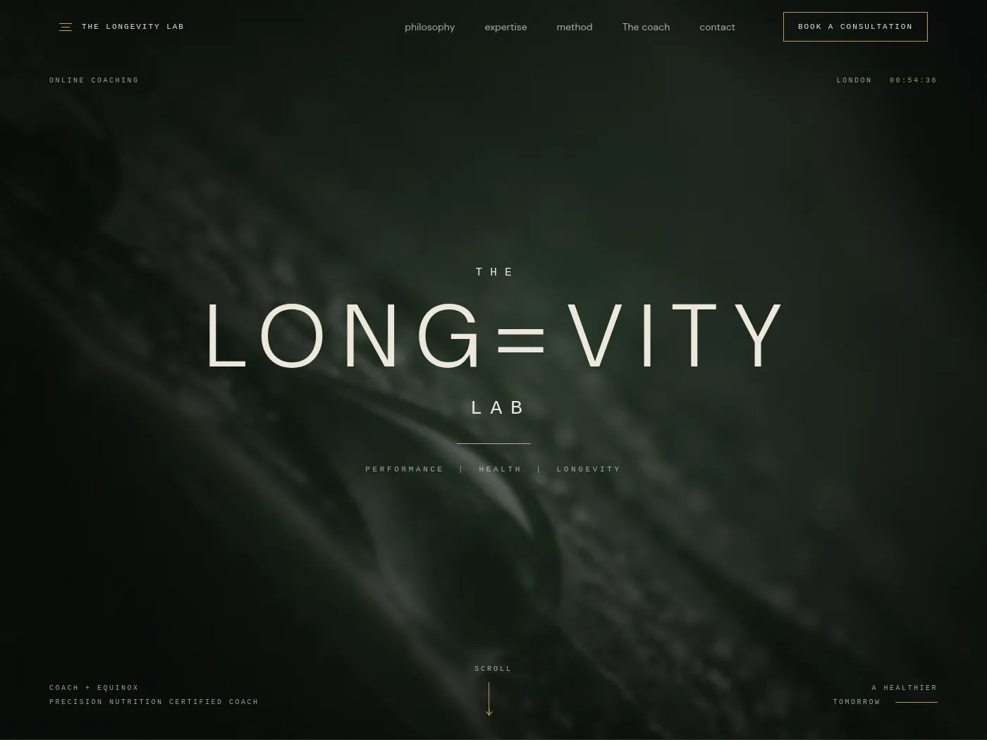 The Longevity Lab Site