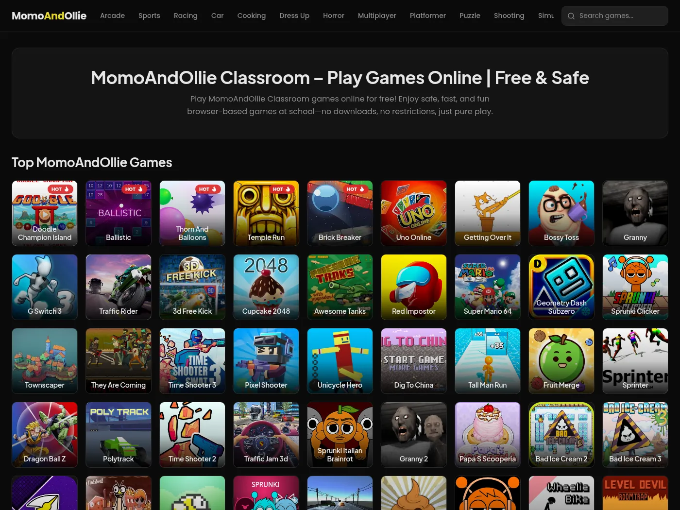 MomoAndOllie Classroom