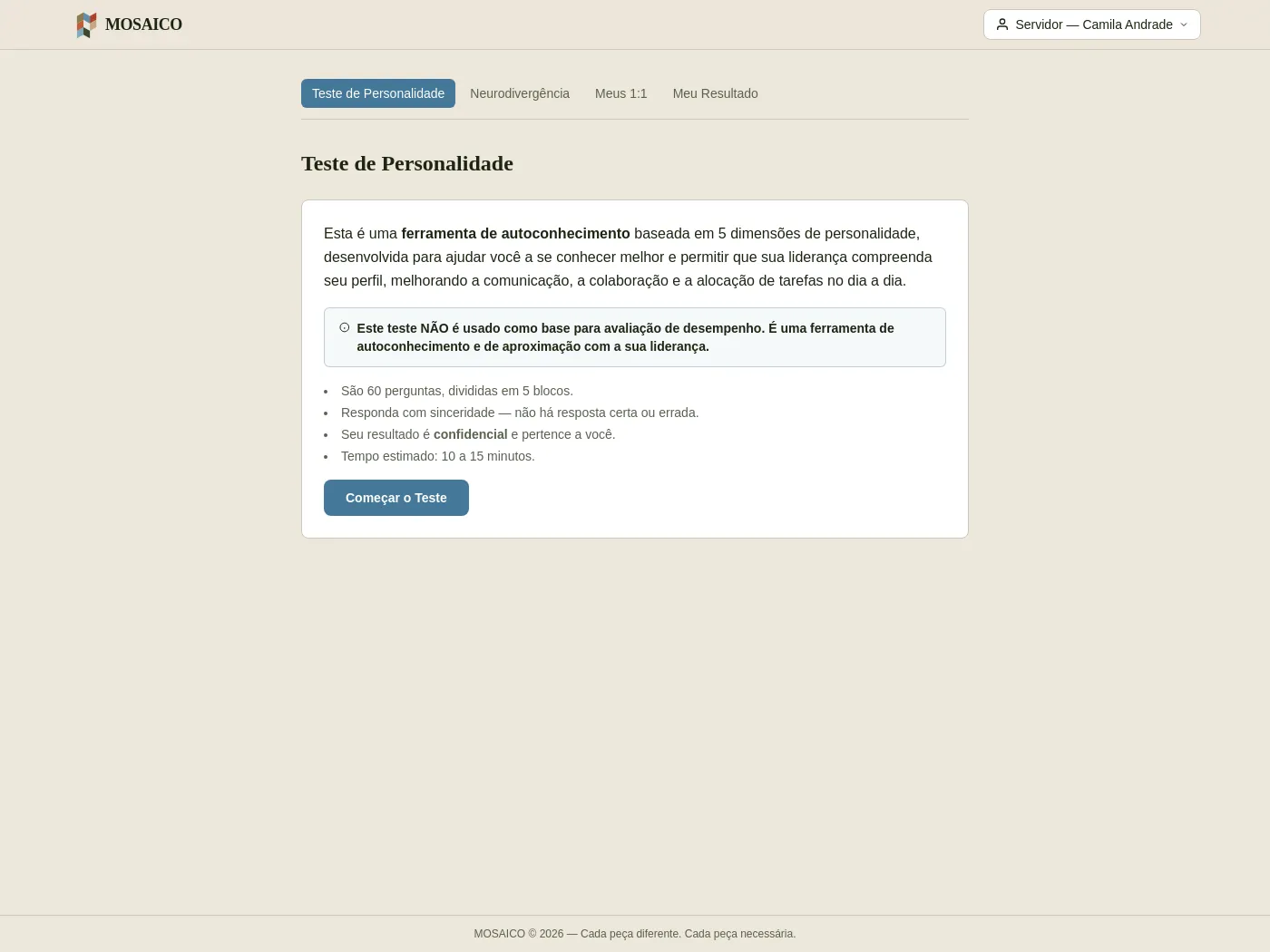 MOSAICO Platform Prototype