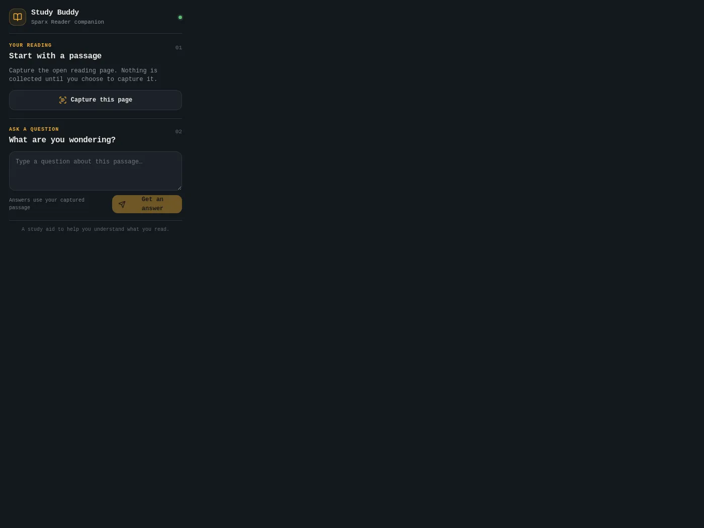 Sparx AI Study Buddy