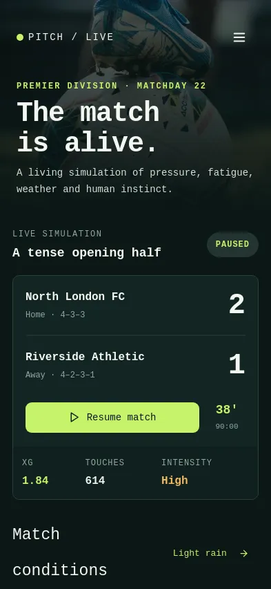 True Football Sim