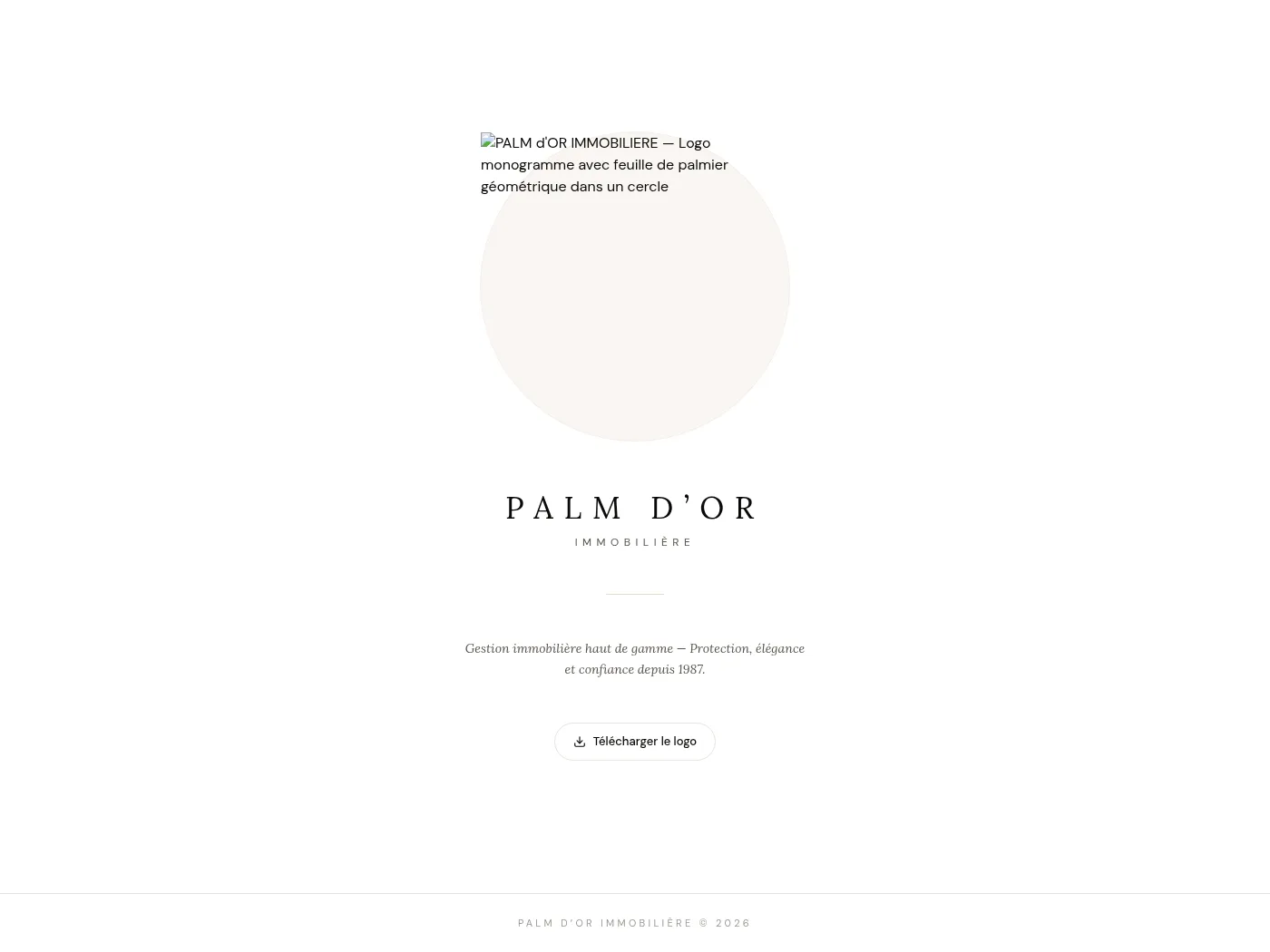 Palm d'Or Logo Maker