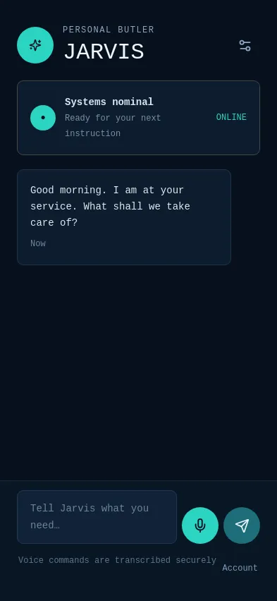 Jarvis AI Voice Assistant