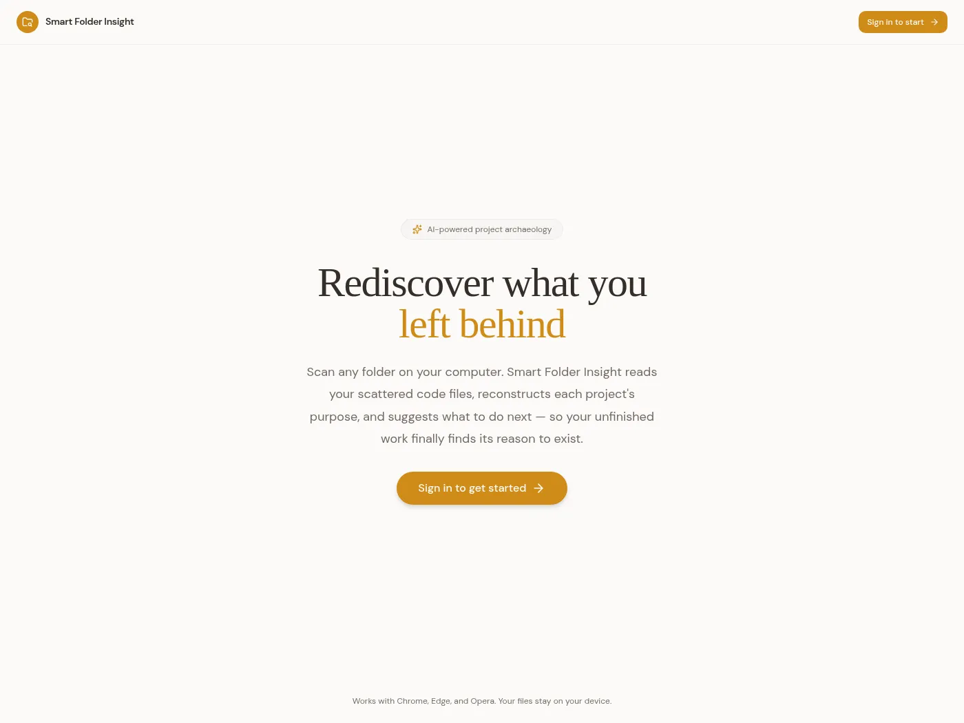 Smart Folder Insight